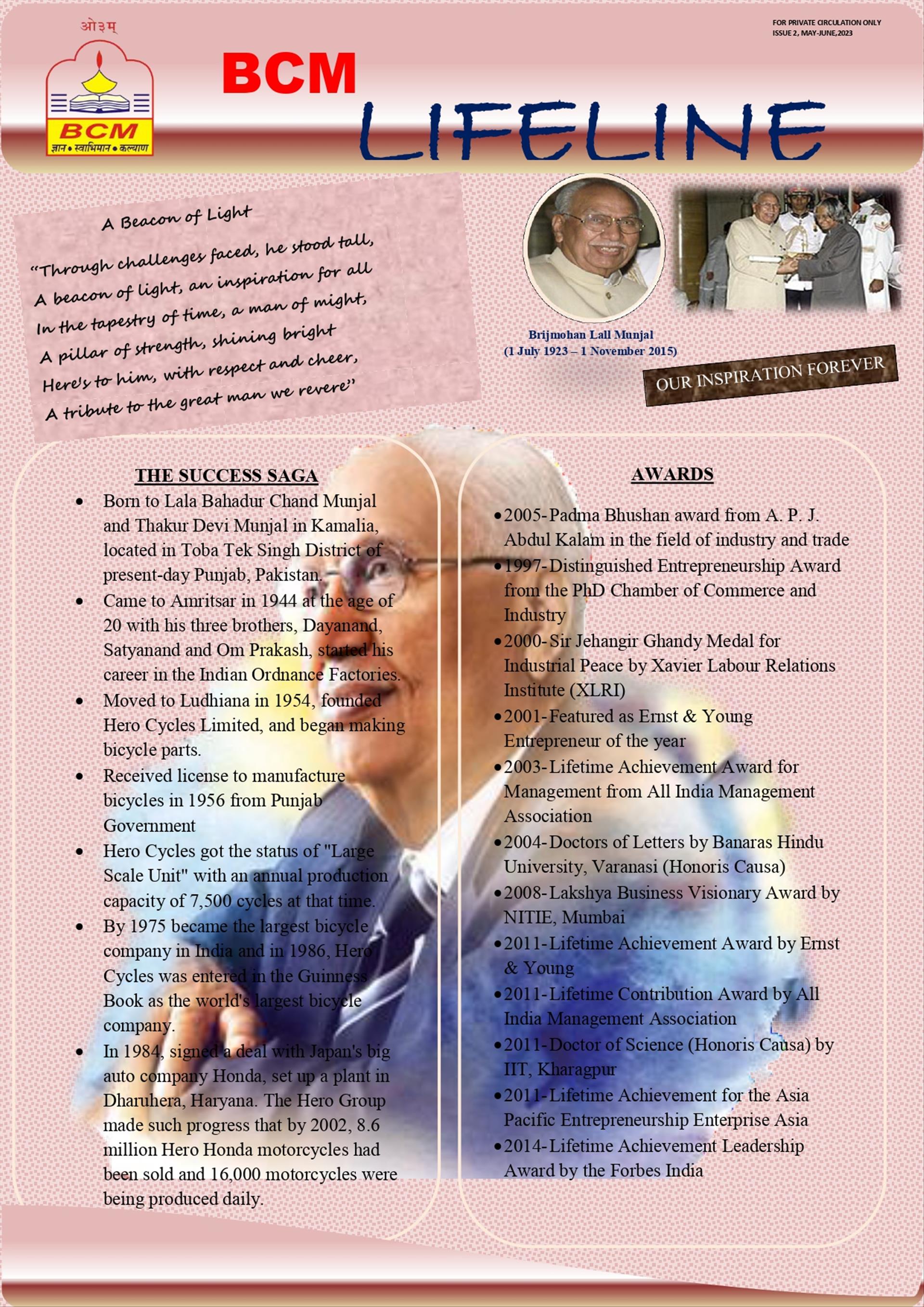 Magazine | Welcome to Bcm Sec-32. Chd. Road. Ludhiana